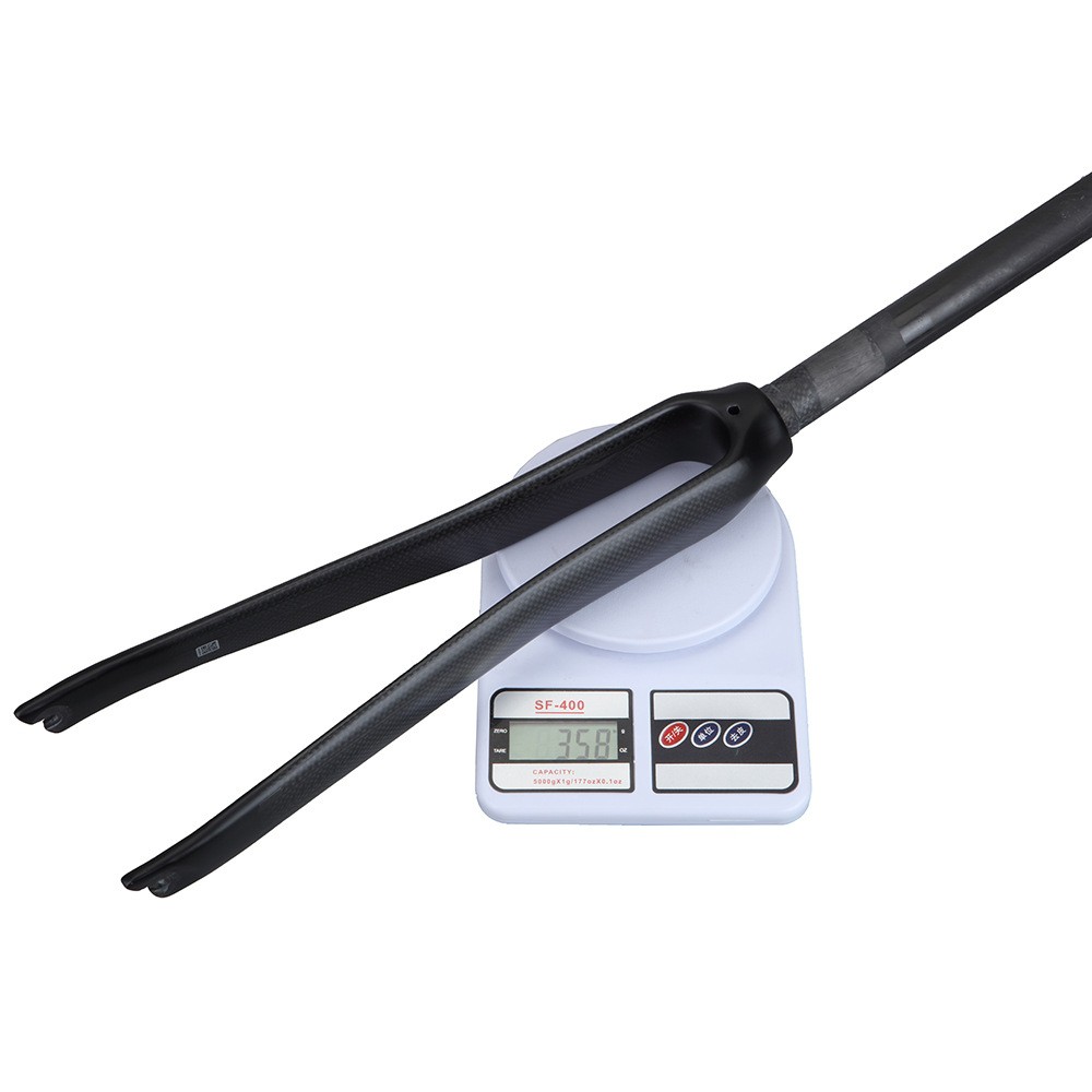 ECILY Carbon Fiber Ultra-light Road Car Fork 3k Carbon Fork Scale-free ...