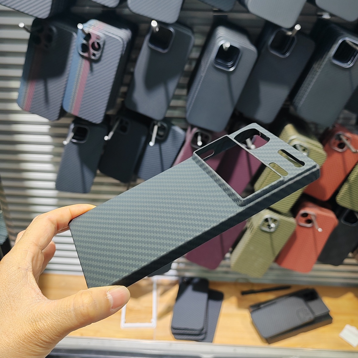 Real Amstar Carbon Fiber Phone Case For ZTE Nubia Z60 Ultra Anti-fall ...