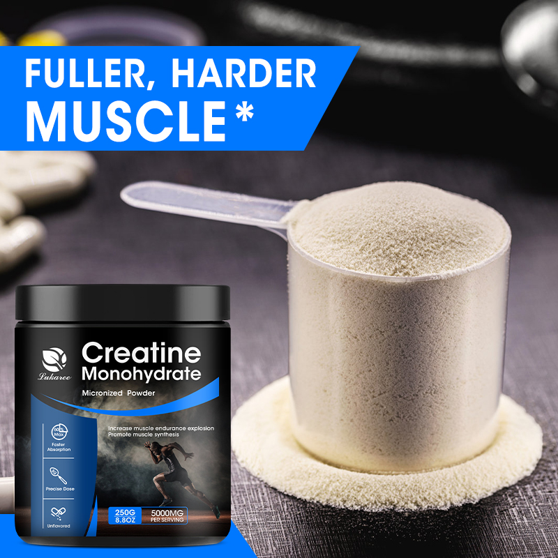 Lukaree Creatine Monohydrate Powder Nutritional Supplements for Muscle ...