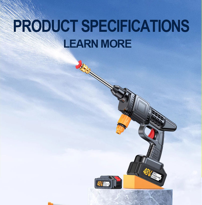 Eone Home Portable High Pressure Washers Wireless Car Washer Pro Power ...