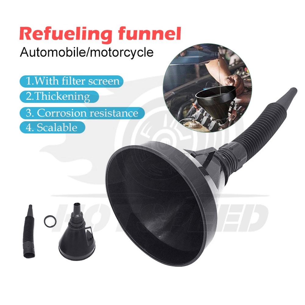 HOTSPEED Funnel For Change Oil Tools With Filter For Car Motorcycle ...