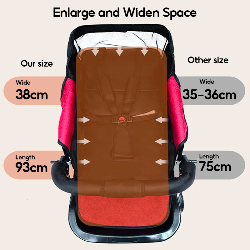 Stroller for Baby Two-way with Shock Absorber Toddler Stroller Lightweight Sit or Lie Down ...