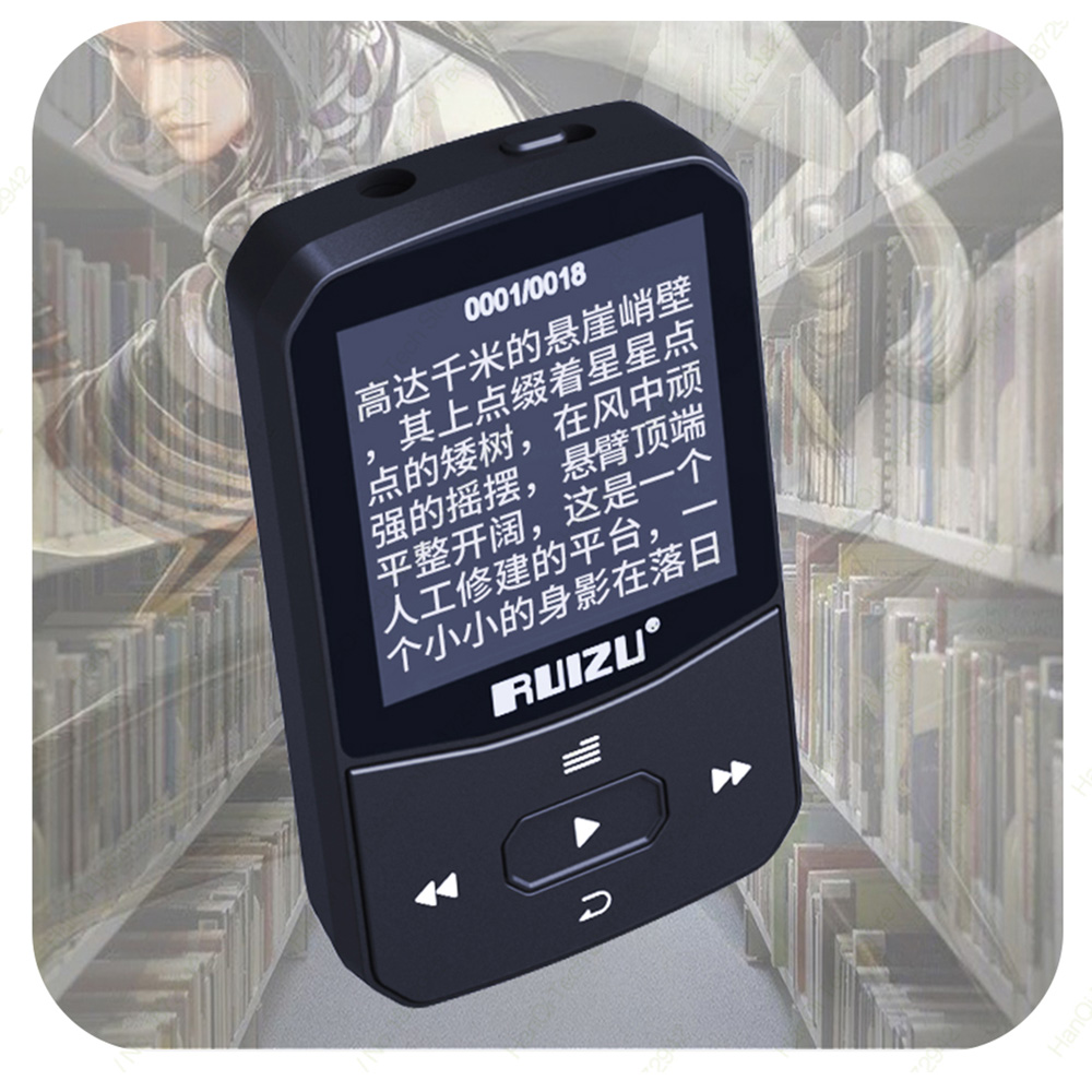 Uareliffe RUIZU X52 Clip MP3 Player Bluetooth5.0 Mini Music Player With ...
