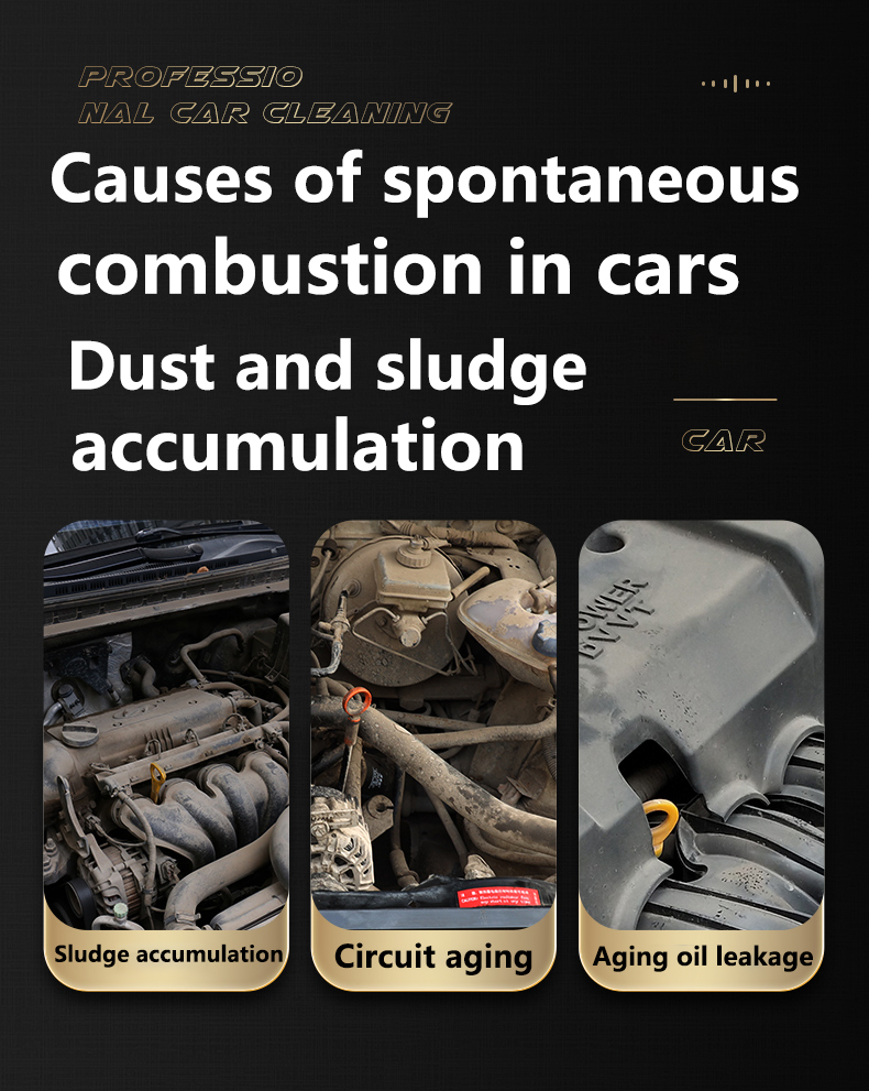 No need to rinse NB Engine degreaser for car 500ML Engine cleaner spray ...