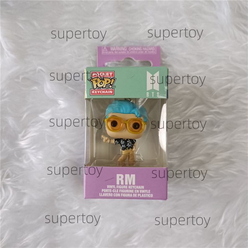 【24-hour Delivery】Funko Pop Keychain: BTS - Dynamite -Jimin V Jung Kook Jin J-Hope RM Suga Rocks ...