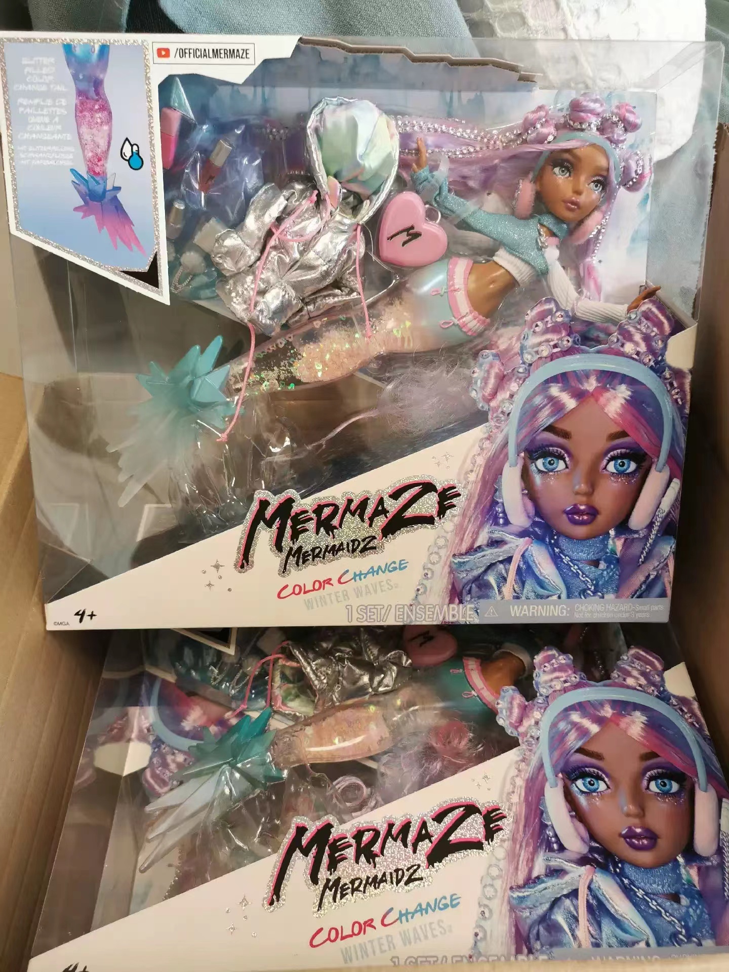 MERMAZE MERMAIDZ Winter Waves Harmonique Mermaid Fashion Doll | Shopee ...