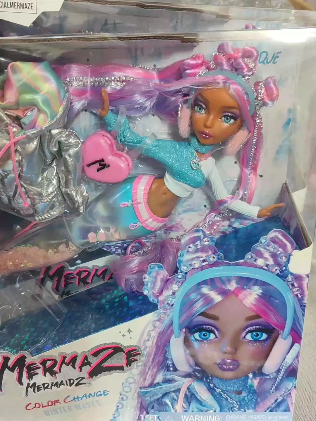 MERMAZE MERMAIDZ Winter Waves Harmonique Mermaid Fashion Doll | Shopee ...