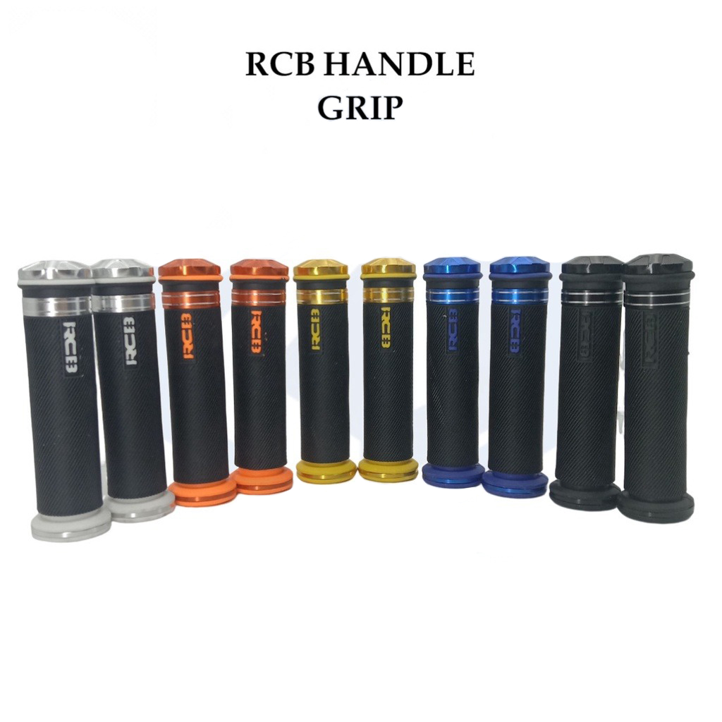 RCB/JRP MOTORCYCLE HANDLE GRIP MOTORCYCLE RACING RUBBER HANDLE GRIP ...
