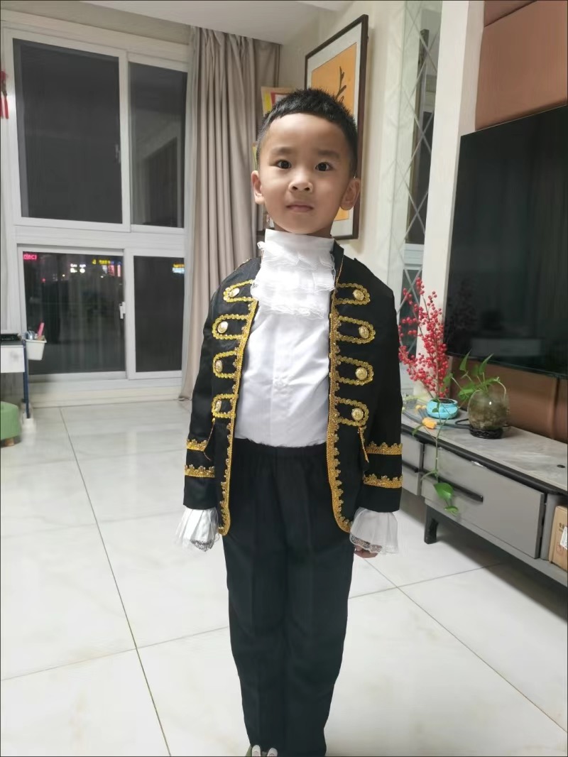 Children Adult Prince Performance Costume European Dress Drama Costume ...