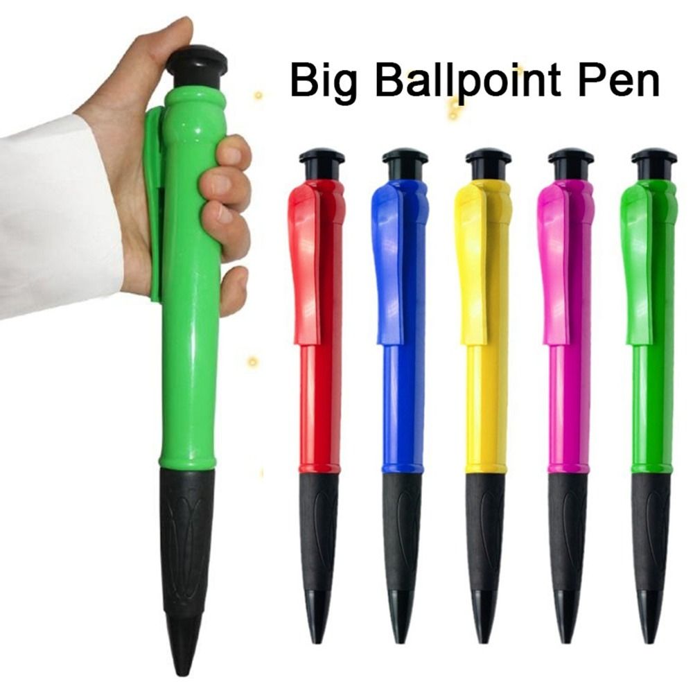 LANHUA Malaking Ballpoint Pen, Novelty Toy Fun Gift Oversize Writing ...