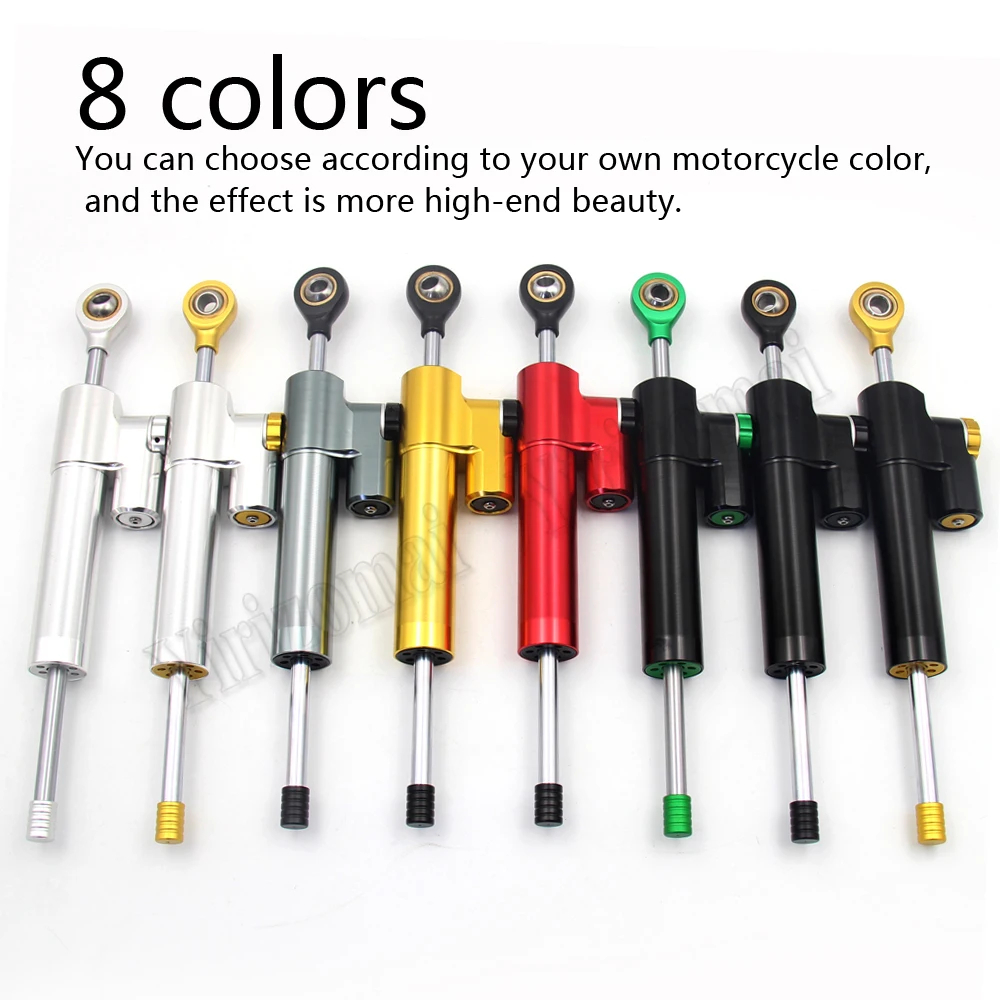 CNC Motorcycle Stabilizer Steering Damper Mounting Bracket Support Kit ...
