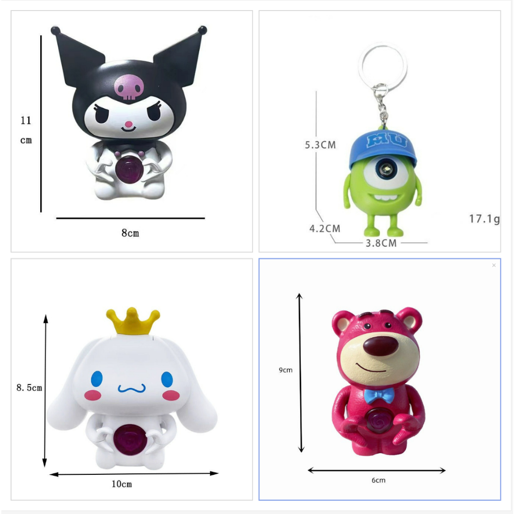 Kuromi Keychain Can Say I love You melody | Shopee Philippines