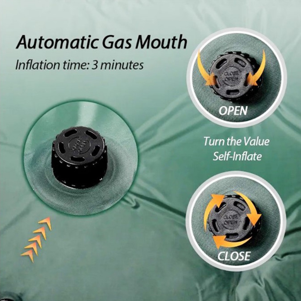 Self Inflating Outdoor Automatic Inflatable Pad Pillow Bed inflatable ...