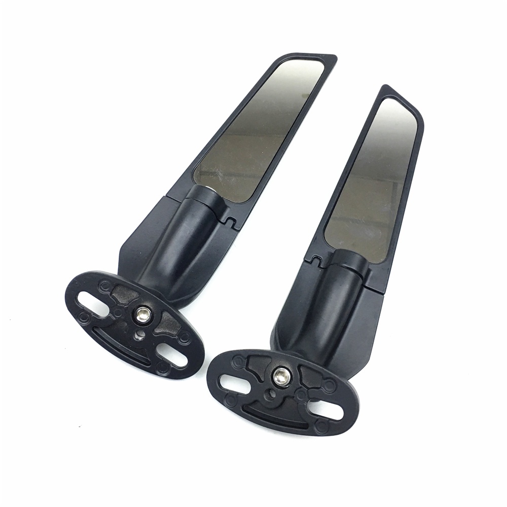 Modified Motorcycle Mirrors with LED light For Kawasaki Ninja 250 300 ...