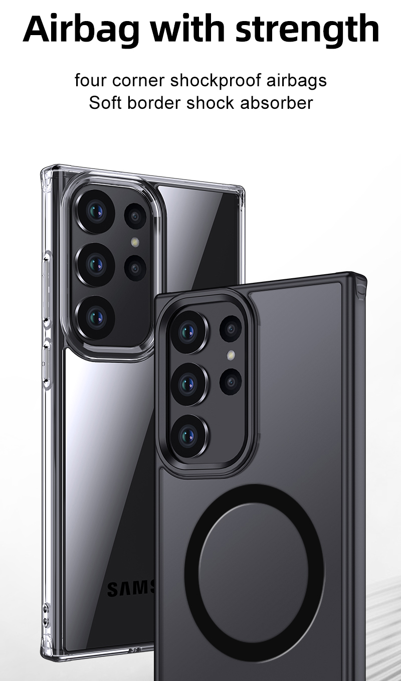 Ice Armor Samsung S24 Ultra Case S24 Plus Magnetic Hard Casing ...