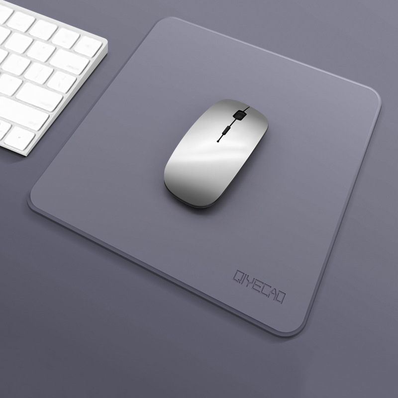 Liquid felling Smooth Leather Mouse Pad with Comfortable Waterproof ...