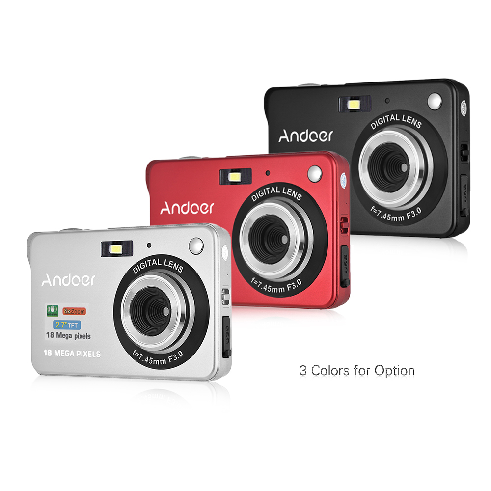 [Super Sale] Andoer 18M 720P HD Digital Camera Video Camcorder with ...
