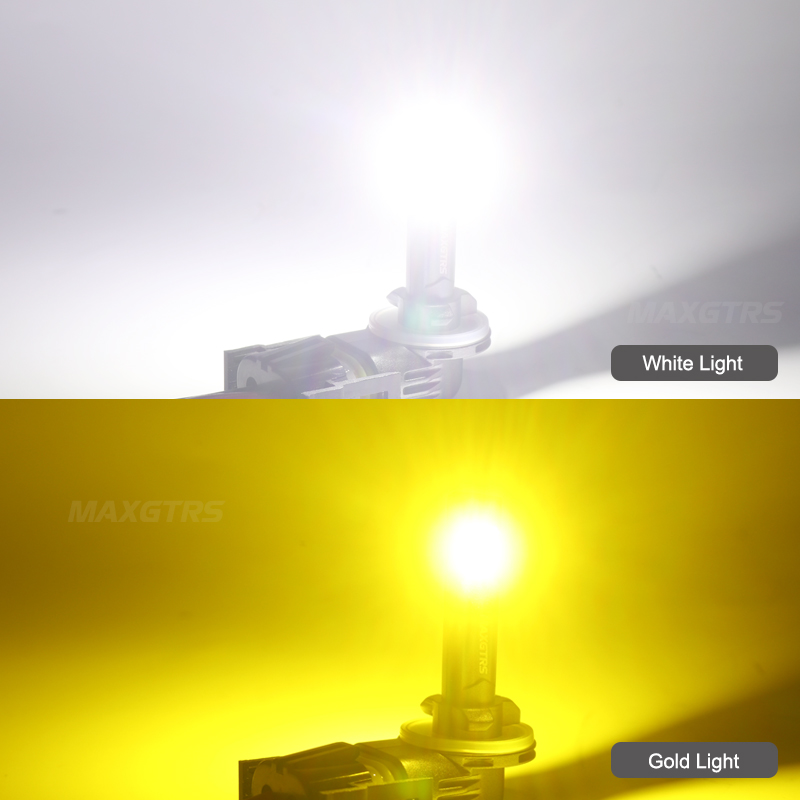 MAXGTRS 2Pcs H27W H27 LED 881 880 LED Fog Lights Canbus H27W/1 H27W/2 ...