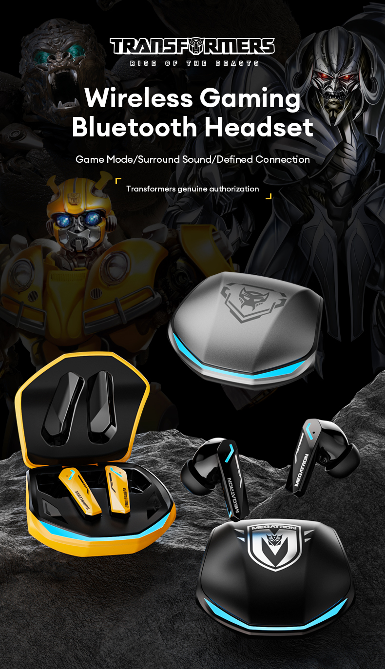 Transformers TF-T10 Bluetooth Earphone HD Call HIFI Surround Sound ...