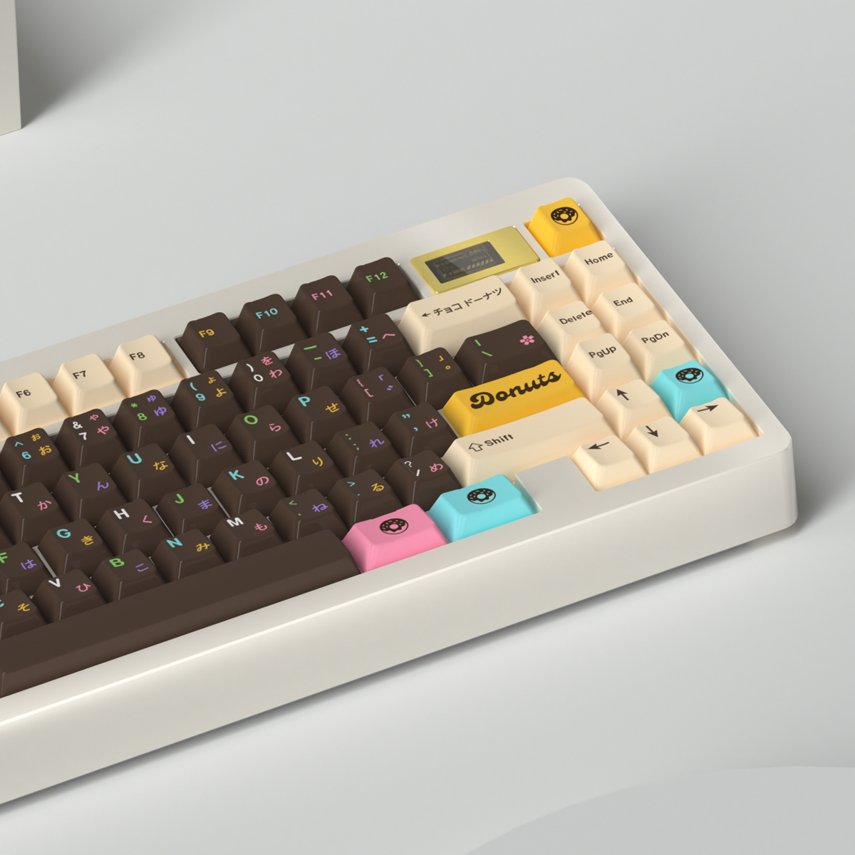 Donuts 152 keys PBT five sided thermal dye sublimation cherry profile ...