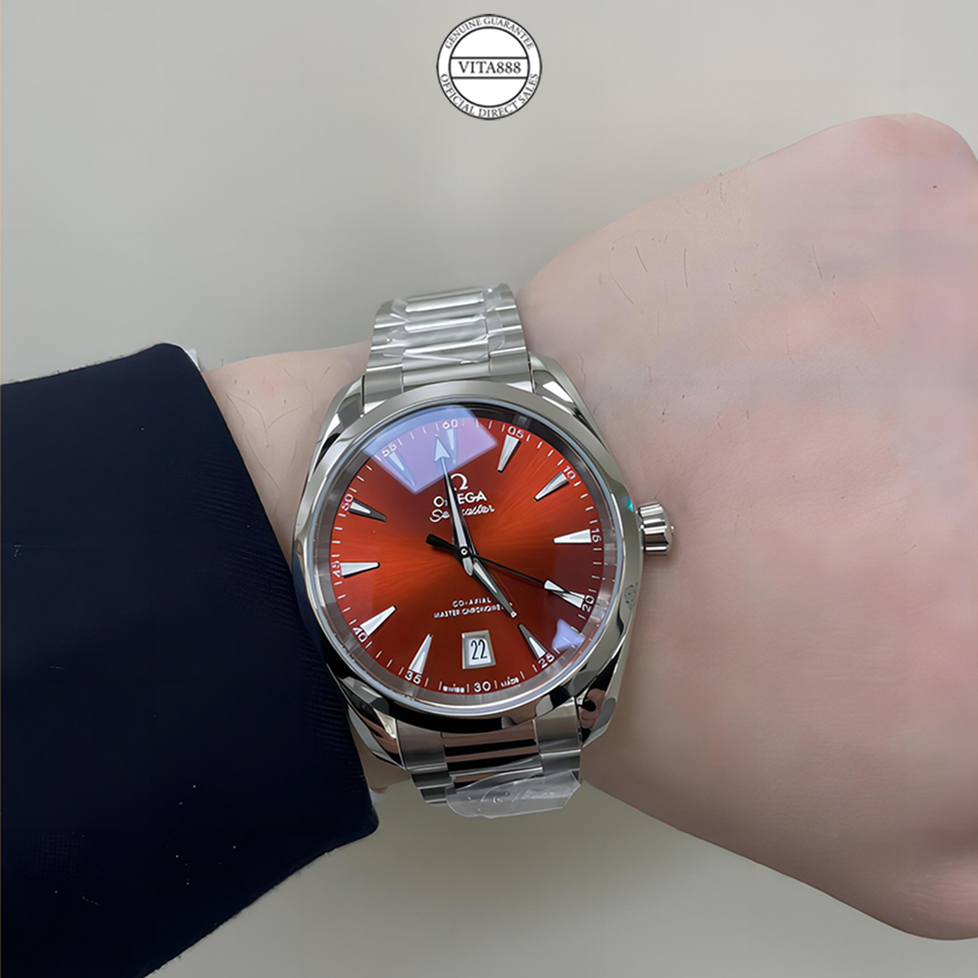 100% imported fashionable business automatic mechanical stainless steel ...