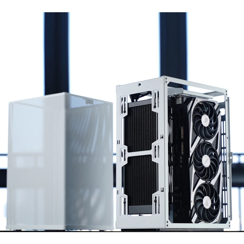 JONSBO VR3 Server Small Case 4 Hard Disk ITX Mini Chassis PC Gamer Case ...