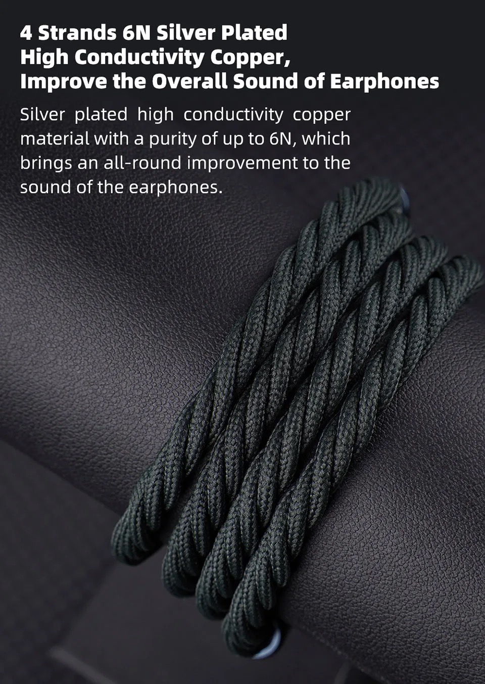 NiceHCK MeetAlice 6N Silver Plated High Conductivity Copper HIFI Cable ...
