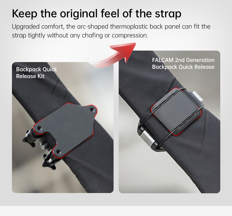 FALCAM F38 Quick Release Kit for Backpack V2 F38B3803 3802 | Shopee ...