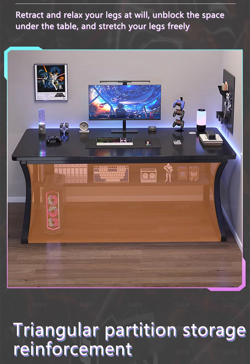 【New Products 70% Discount 】Gaming Desk Computer Table Laptop Table Set ...
