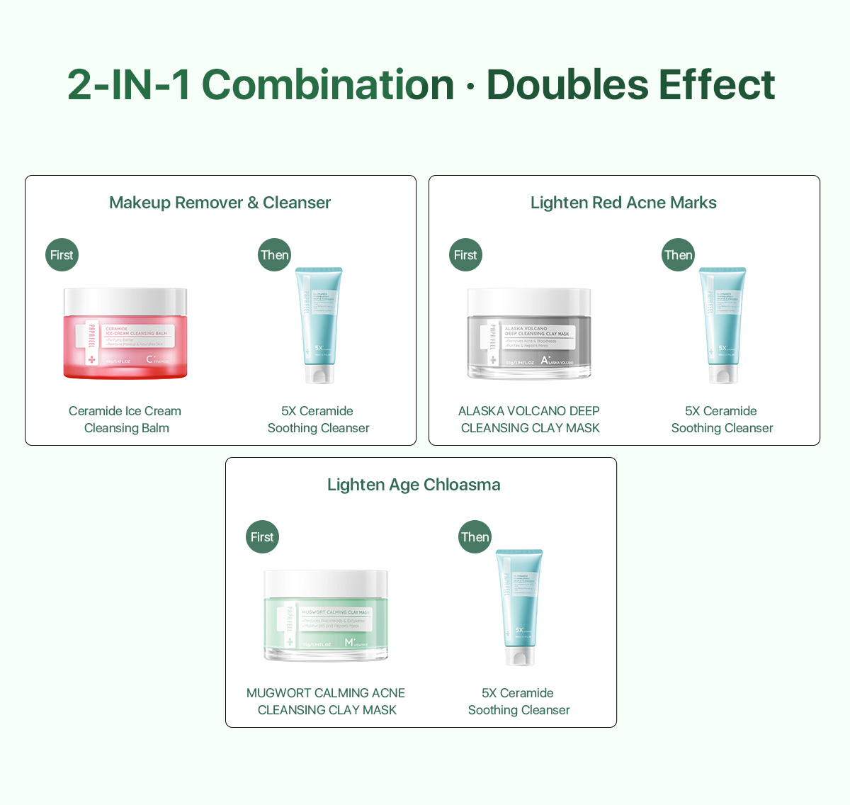 [BUY 1 TAKE 1] PAPA FEEL 5X Ceramide Facial Wash Skin Care 80g | Oil ...