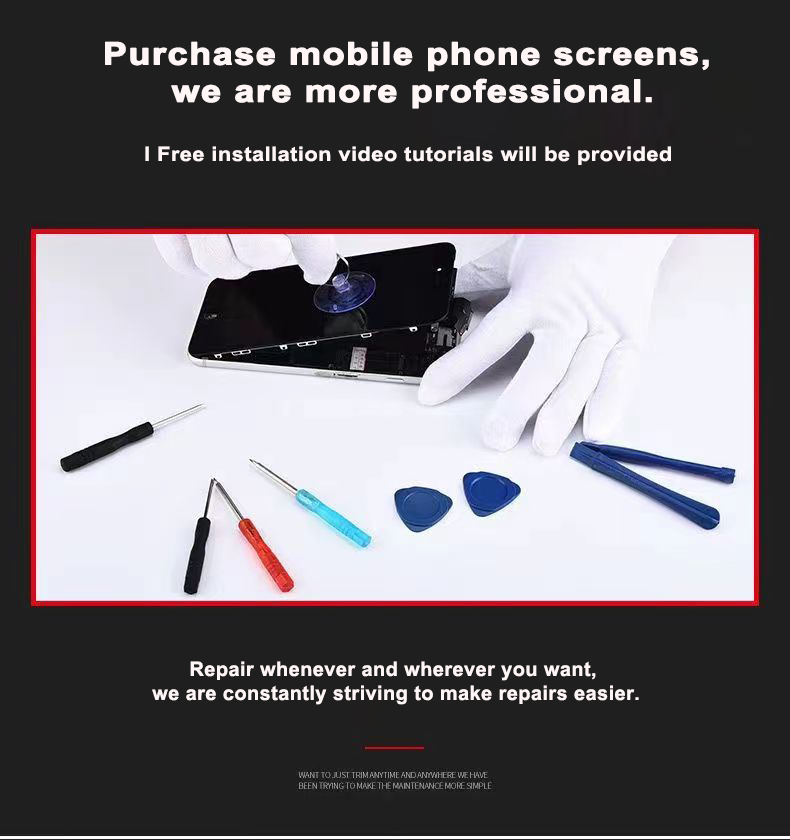 COD Phone lcd 6/6s/6Plus/6sPlus 7/7Plus 8/8Plus X/XR Phone LCD Display ...