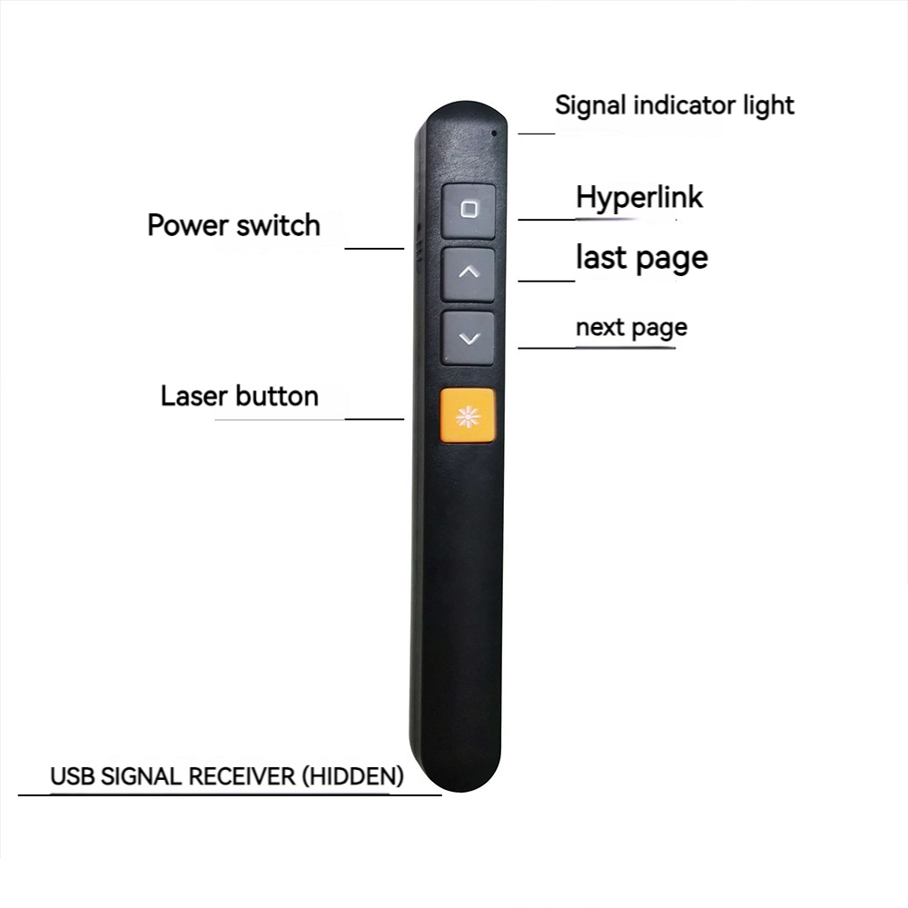 【Cheapest】Wireless Presenter With Laser Pointer Laptop Remote Control ...