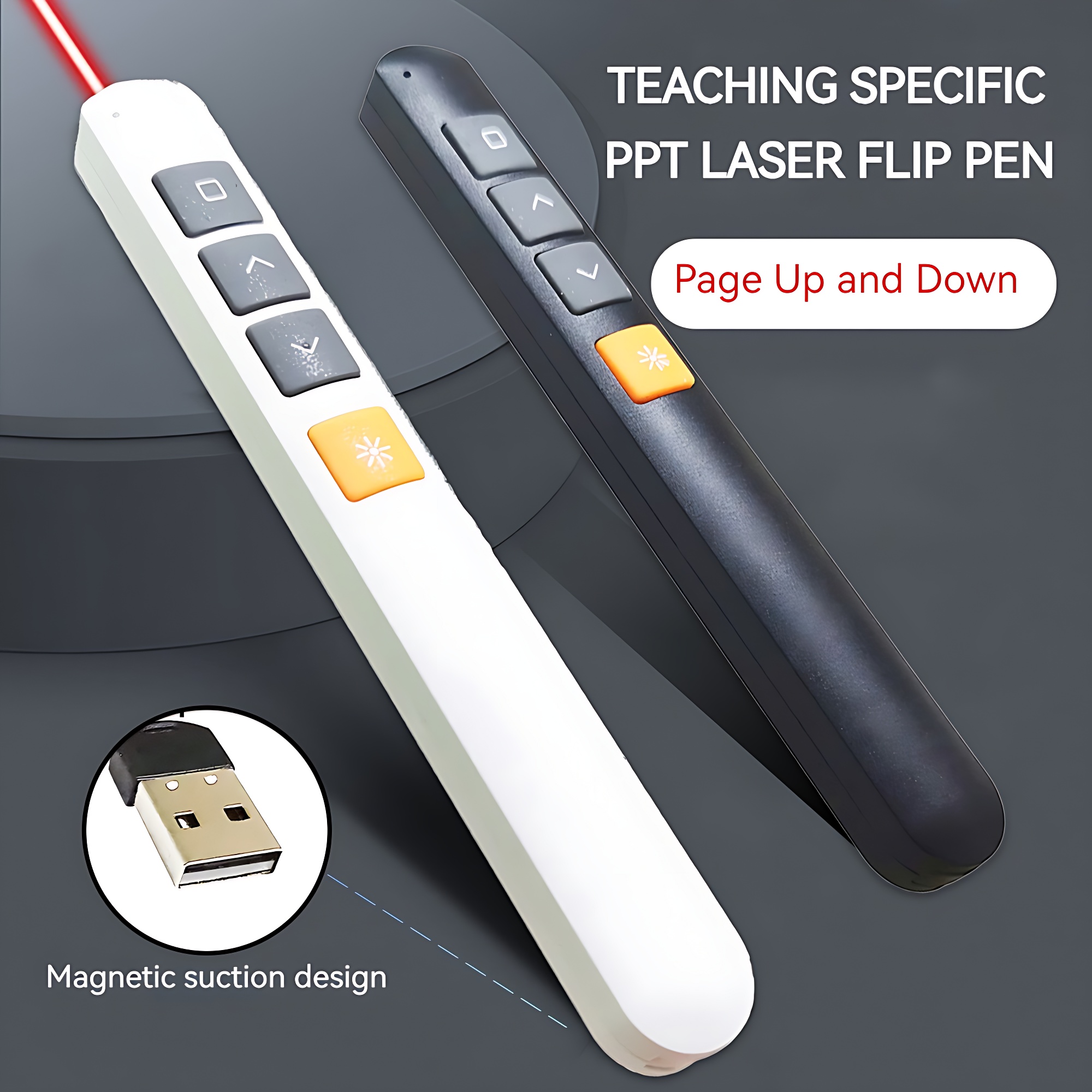 【Cheapest】Wireless Presenter With Laser Pointer Laptop Remote Control ...