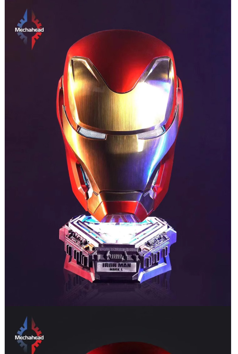 Mechahead MK50 1/1 Iron Man MK50 Wearable Voice Control Deformation ...