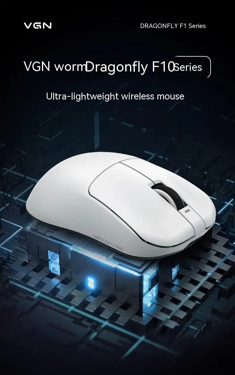 VGN Dragonfly F1 Pro Max F1 Moba Lightweight 2.4G Wired Bluetooth ...