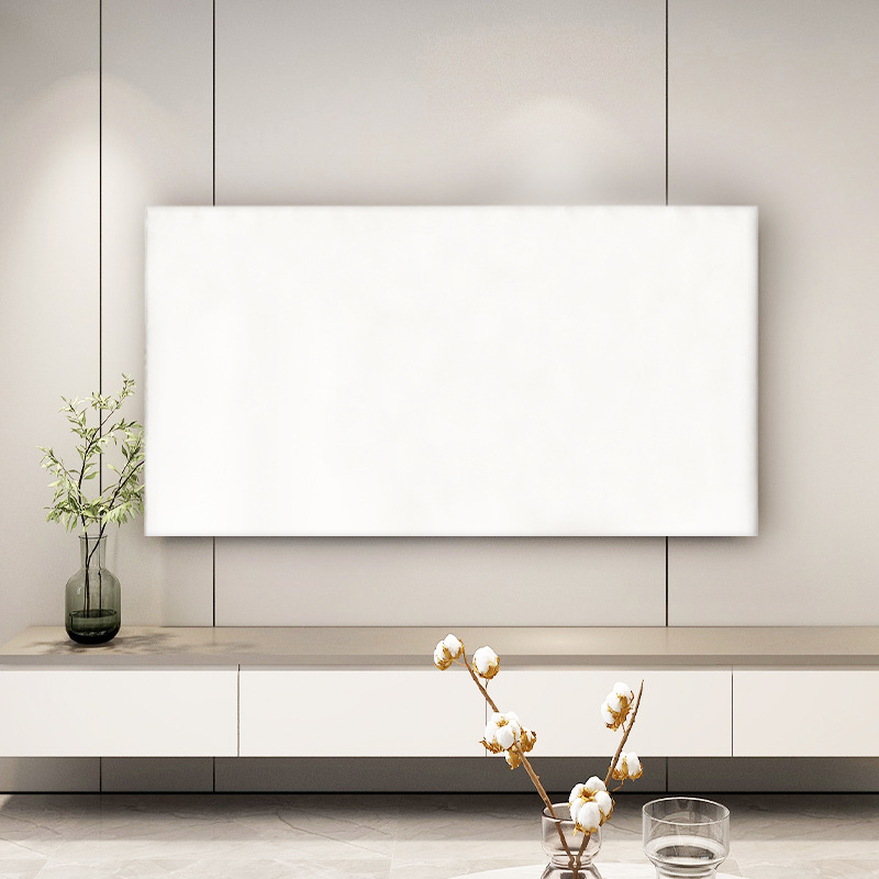 32-85 Inch Elastic TV Dust Cover TV Cover Fabric Protective Cloth ...