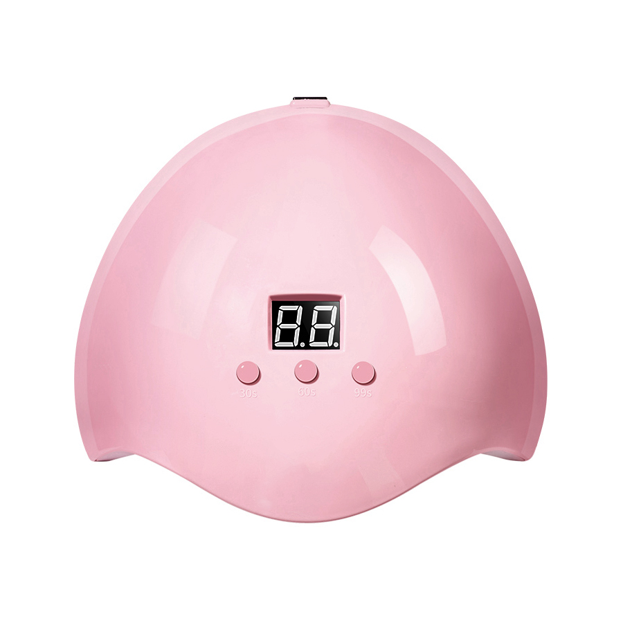 XEIJAYI 1Pc Pink UV LED Nail Lamp 60W 20 Lamp Beads, Professional Nail ...