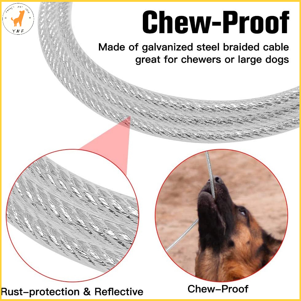 【COD】Big Dogs And Small Dogs Durable Anti Chew Dog Chain And Rust Proof ...
