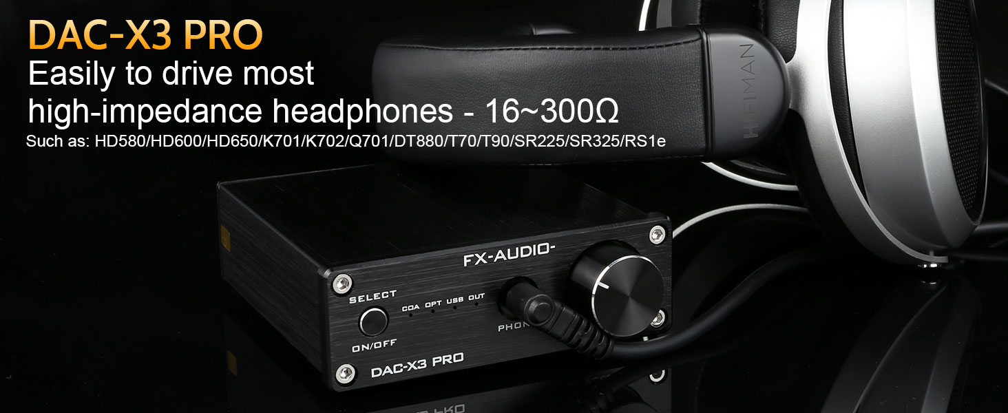 FX AUDIO DAC-X3PRO / DAC-X3 PRO Headphone Amplifier Mini USB DAC HiFi ...