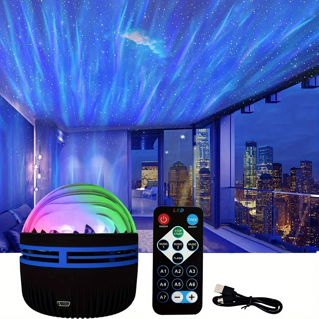 Projector Light Aurora Galaxy, Northern World, Northern with 14 ...