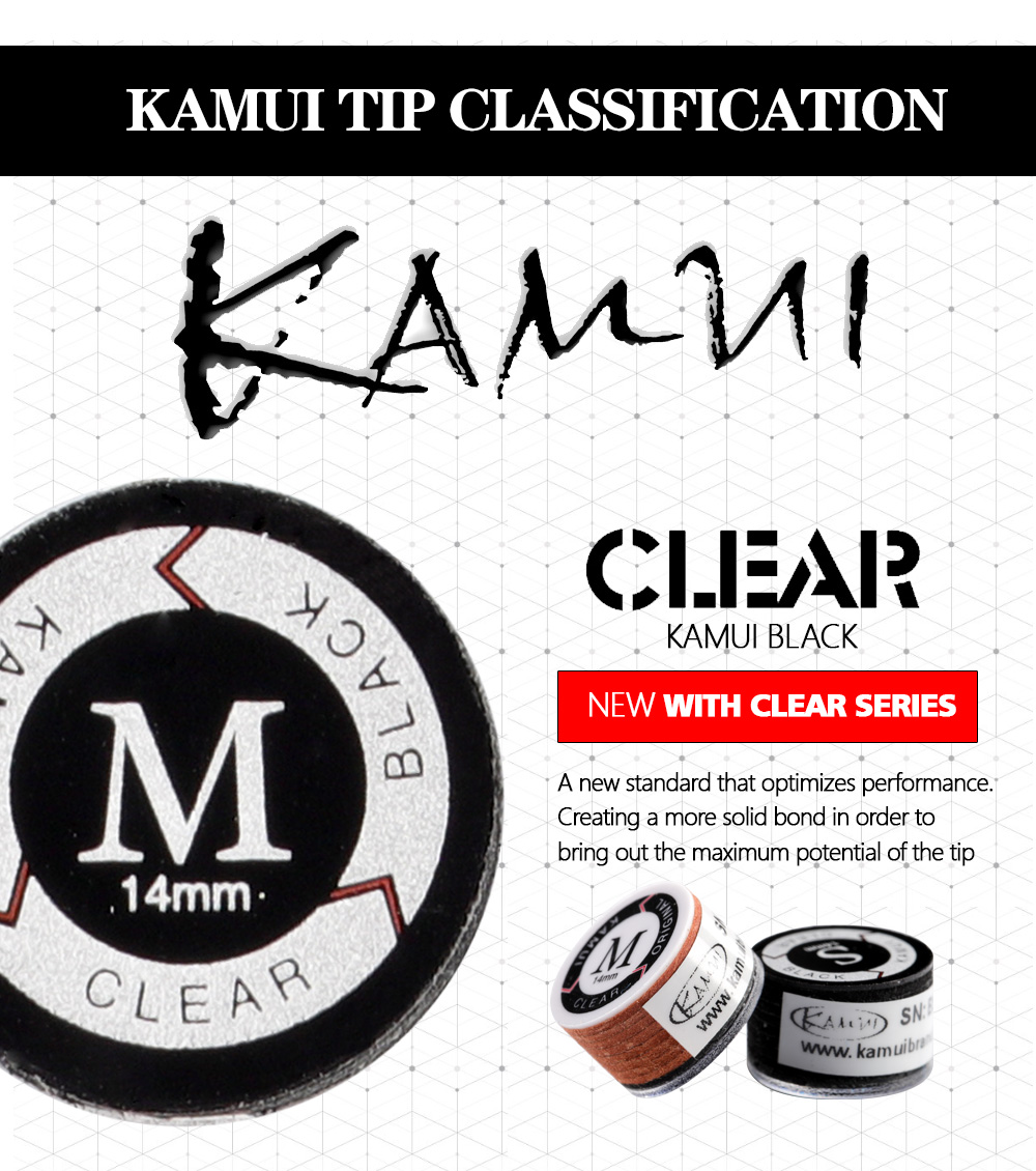 Japanese Original Import KAMUI Cue Tips Billiard Pool Cue KAMUI Tip ...