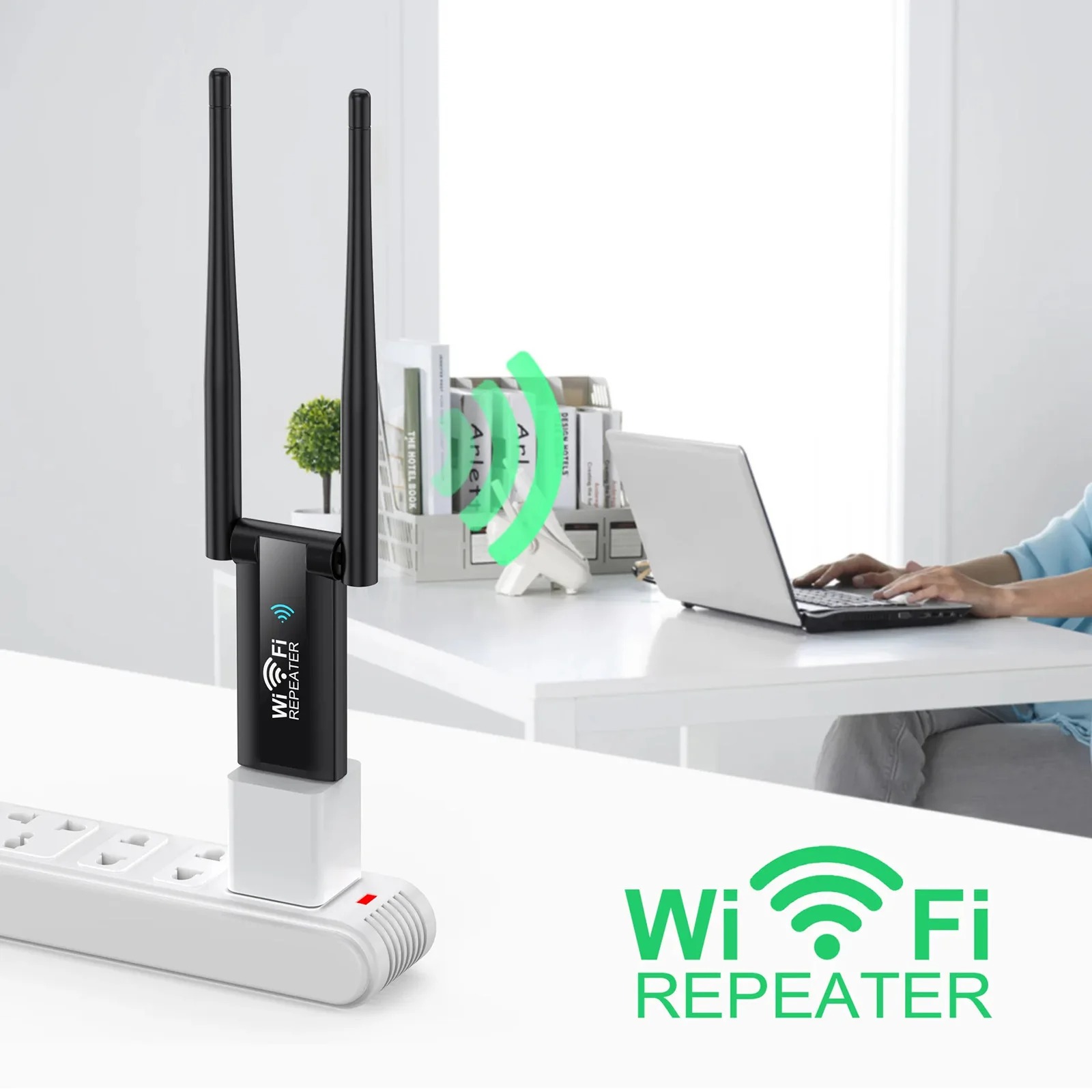 WiFi Repeater Extender 2.4G 300Mbps Wireless USB Signal Booster Long ... WiFi Repeater Extender 2.4G 300Mbps Wireless USB Signal Booster Long ...