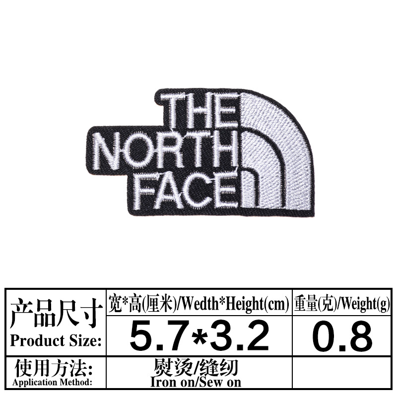 Custom Brand Logo Patches Luxury Fashion Brand logo Embroidery Iron on ...