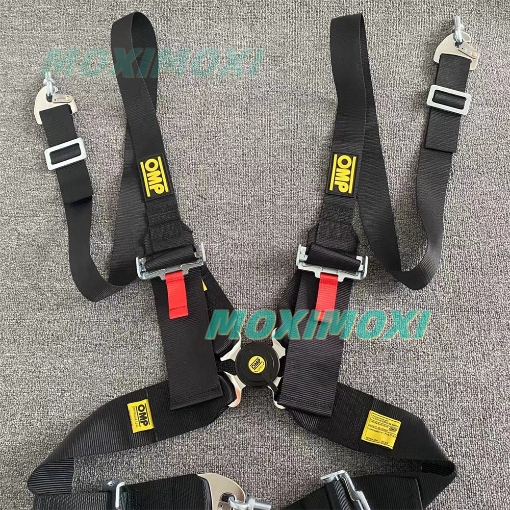 New Style OMP Racing Safety Seat Belts Harness 4 /5/6Point 3 Inch Width ...