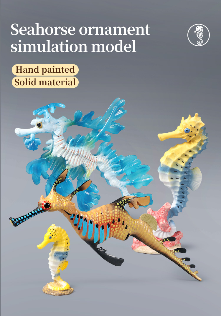 Simulation New Ocean Hippocampus Sea Dragon Sea Life Marine Animal ...