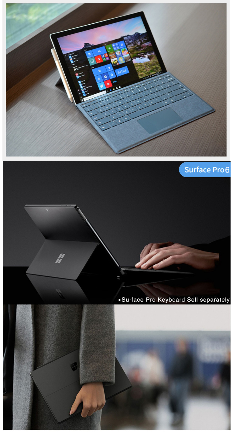 Microsoft Surface Pro2 Pro3 Pro4 Pro5 Pro6 Pro7 Pro7+ Surface go1/go2/go3 Laptop 2-in-1 Windows ...