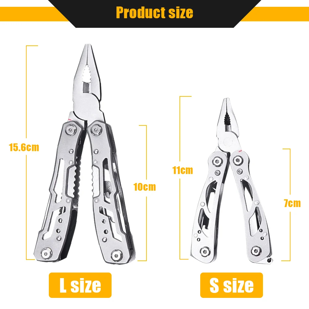 Multifunctional pliers Folding Pliers Multi-tool Pocket Pliers Outdoor ...