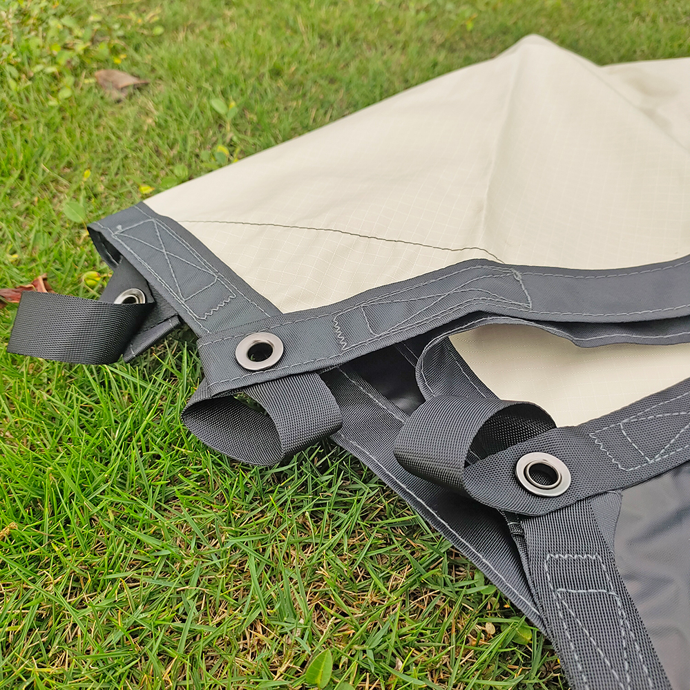 Black Coating Flysheet 5.1x5.1 Large Fly Sheet Caming Waterproof Big ...