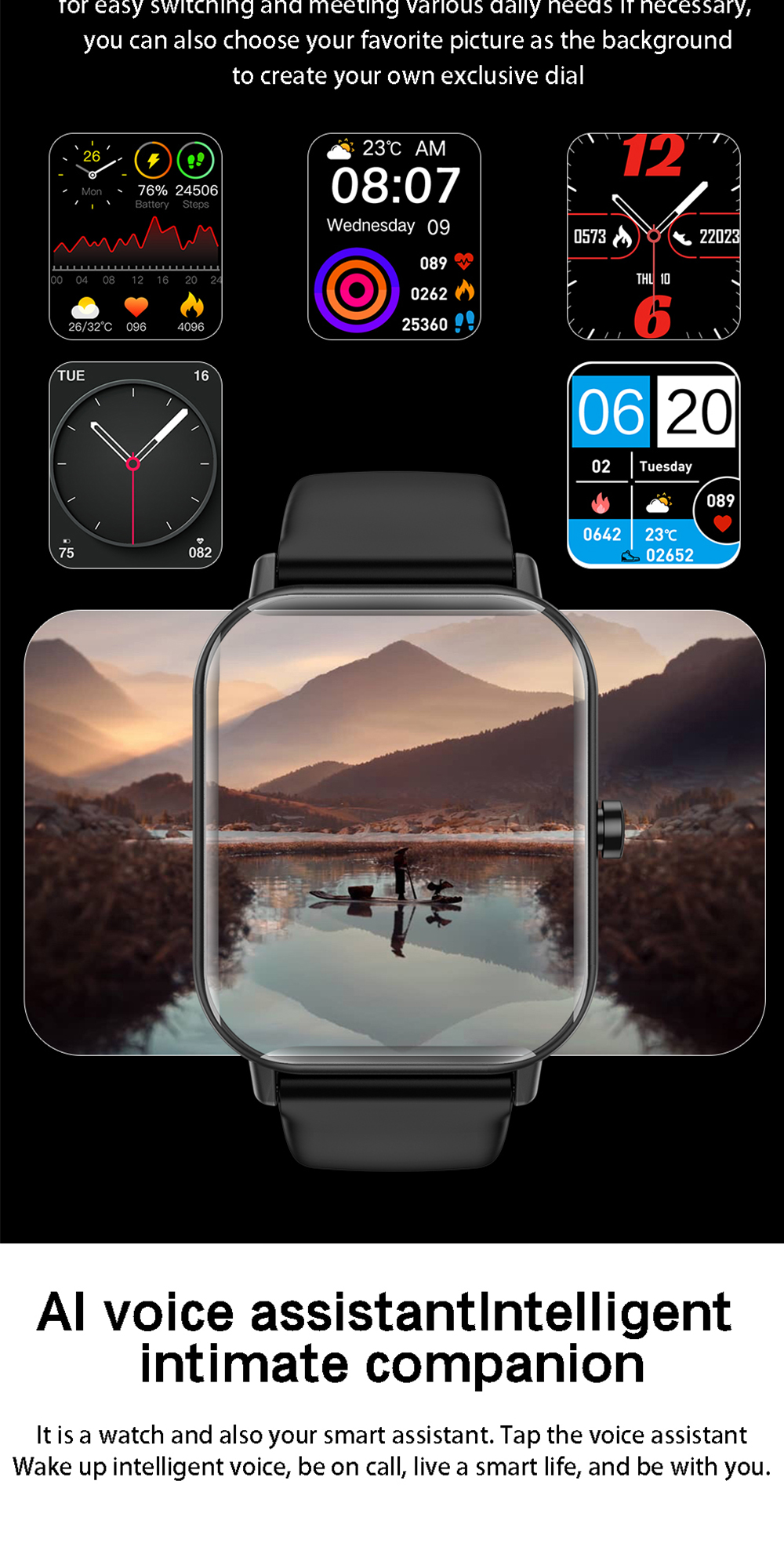 Aolon GTS Smart Watch 41MM Original Waterproof Fitness Smartwatch ...