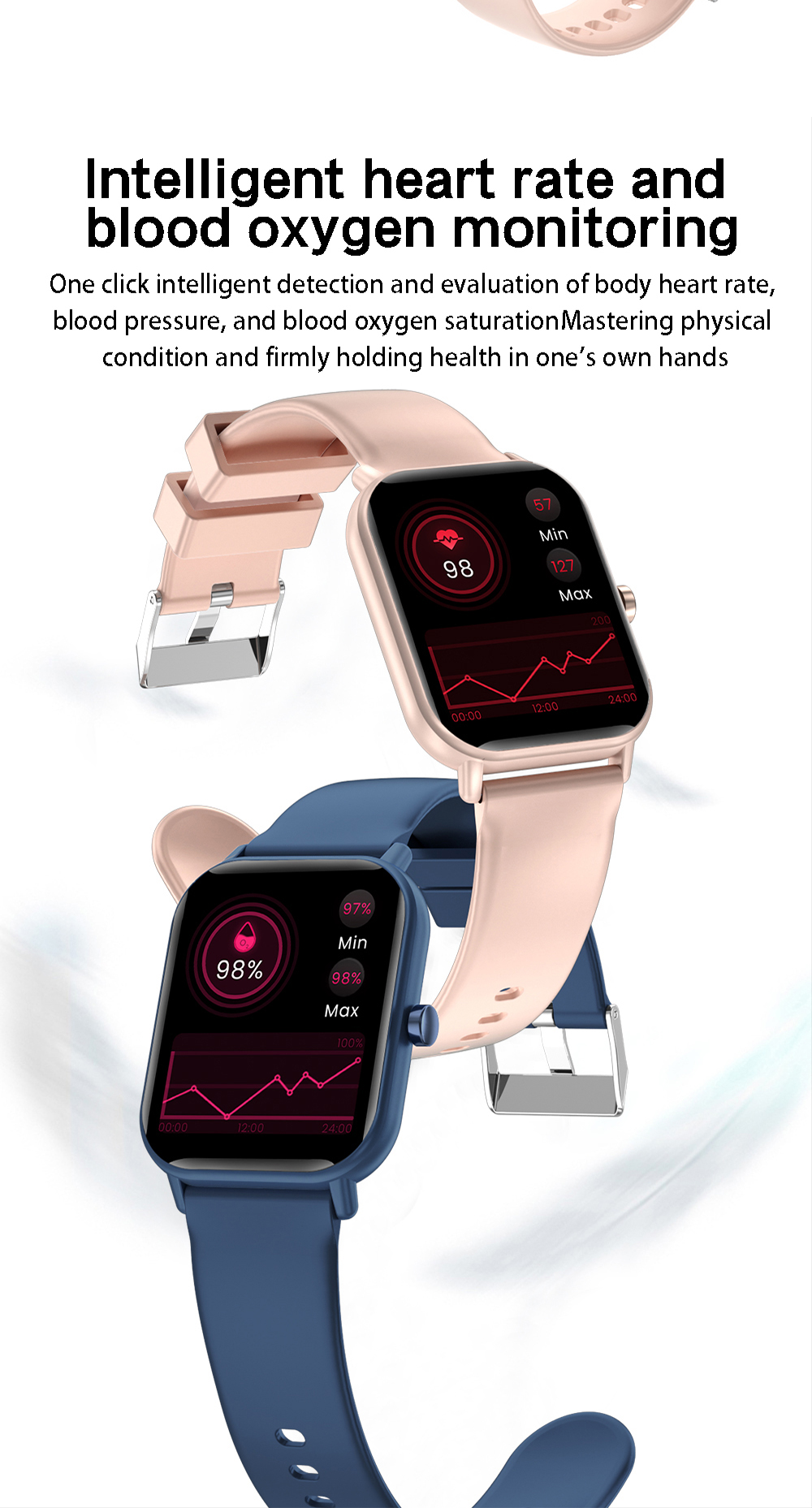 Aolon GTS Smart Watch 41MM Original Waterproof Fitness Smartwatch ...